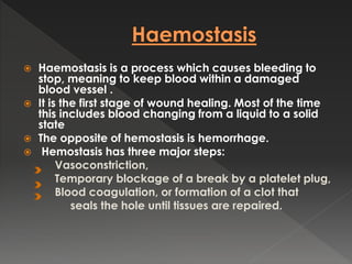 Blood physiolog paramedical | PPTX