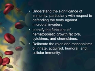 Blood Physiology and Immunity | PPTX