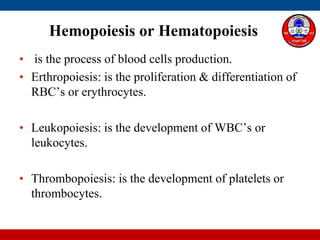 Blood physiology: Part I | PDF