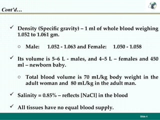 Blood physiology Leta hematology system ppt | PPT