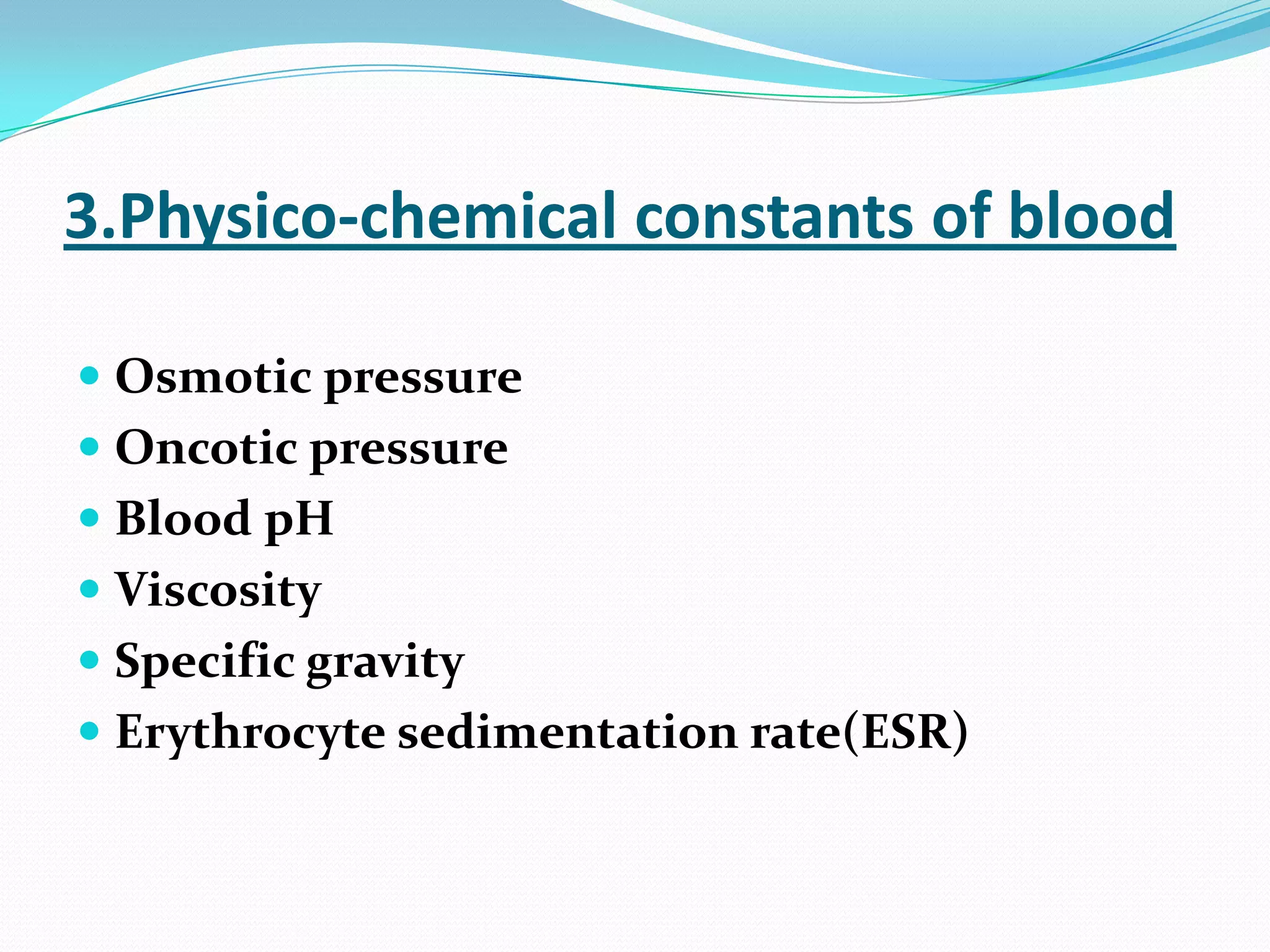 Blood Physiology - Ppt | PPTX