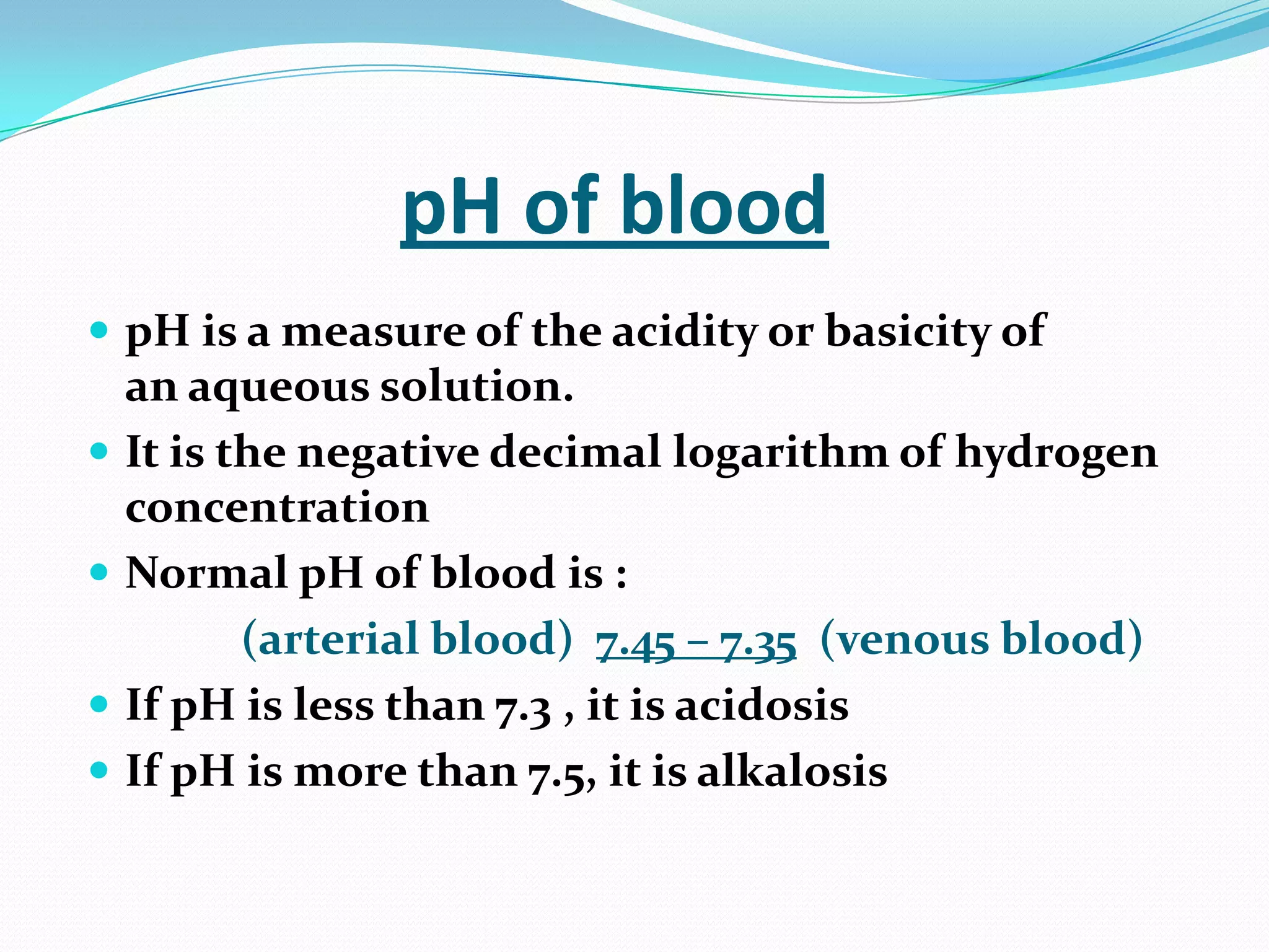 Blood Physiology - Ppt | PPTX
