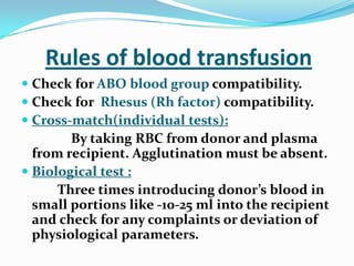 Blood Physiology - Ppt | PPTX