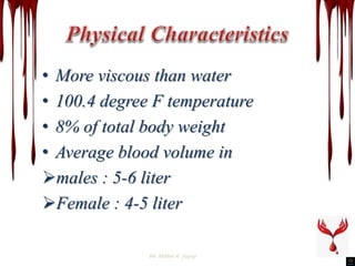 Blood | PPTX | Blood Disorders | Diseases and Conditions