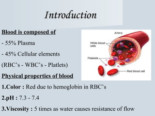 Blood Overview PPT | PPT