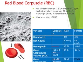 Blood Physiology | PPTX