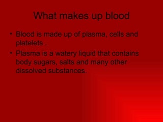 Blood Presentation | PPT