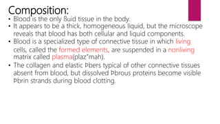 What is blood? | PPTX