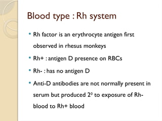 blood presentation with an example of scenario | PPTX