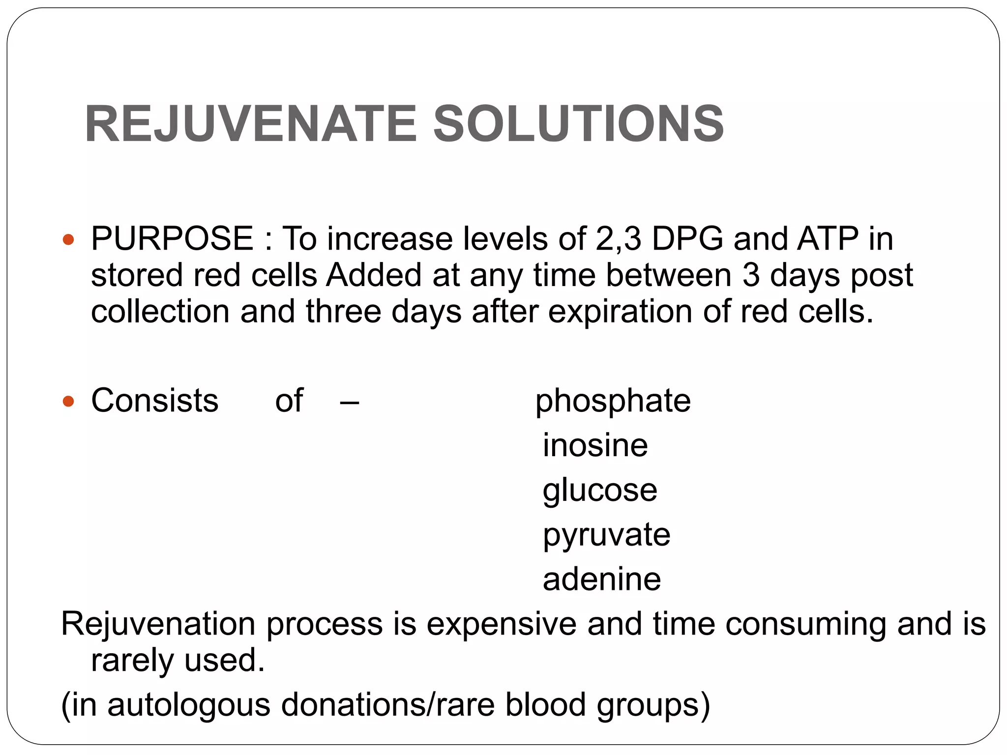Blood preservatives | PPTX