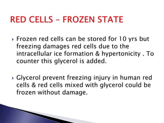 BLOOD PRESERVATIVES | PPTX