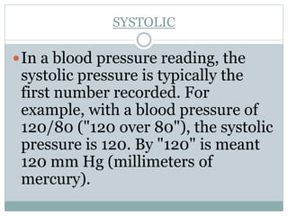 Blood pressure | PPTX