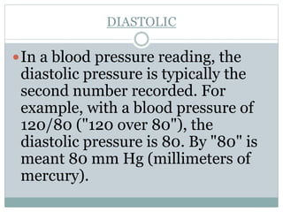Blood pressure | PPTX