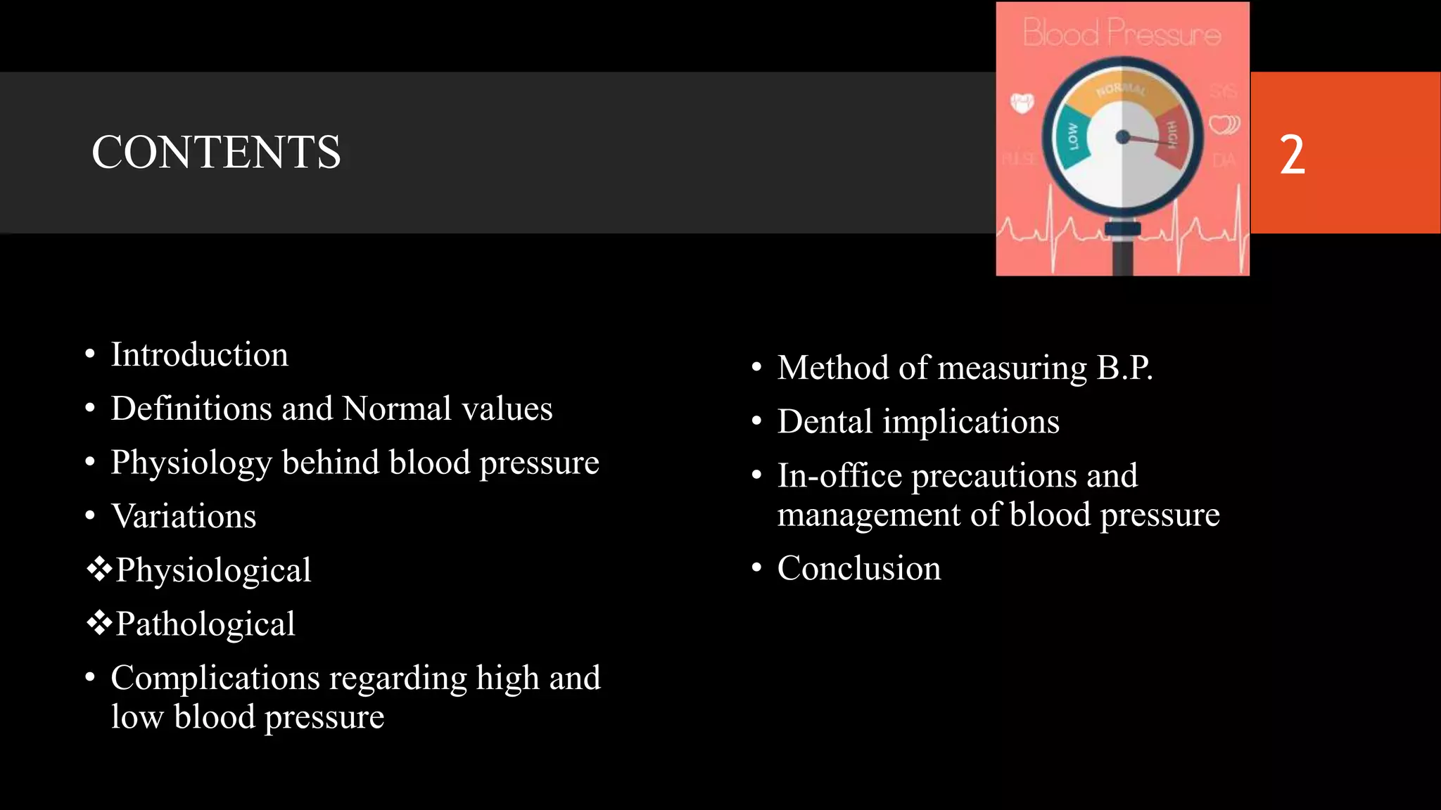 Blood pressure | PPTX