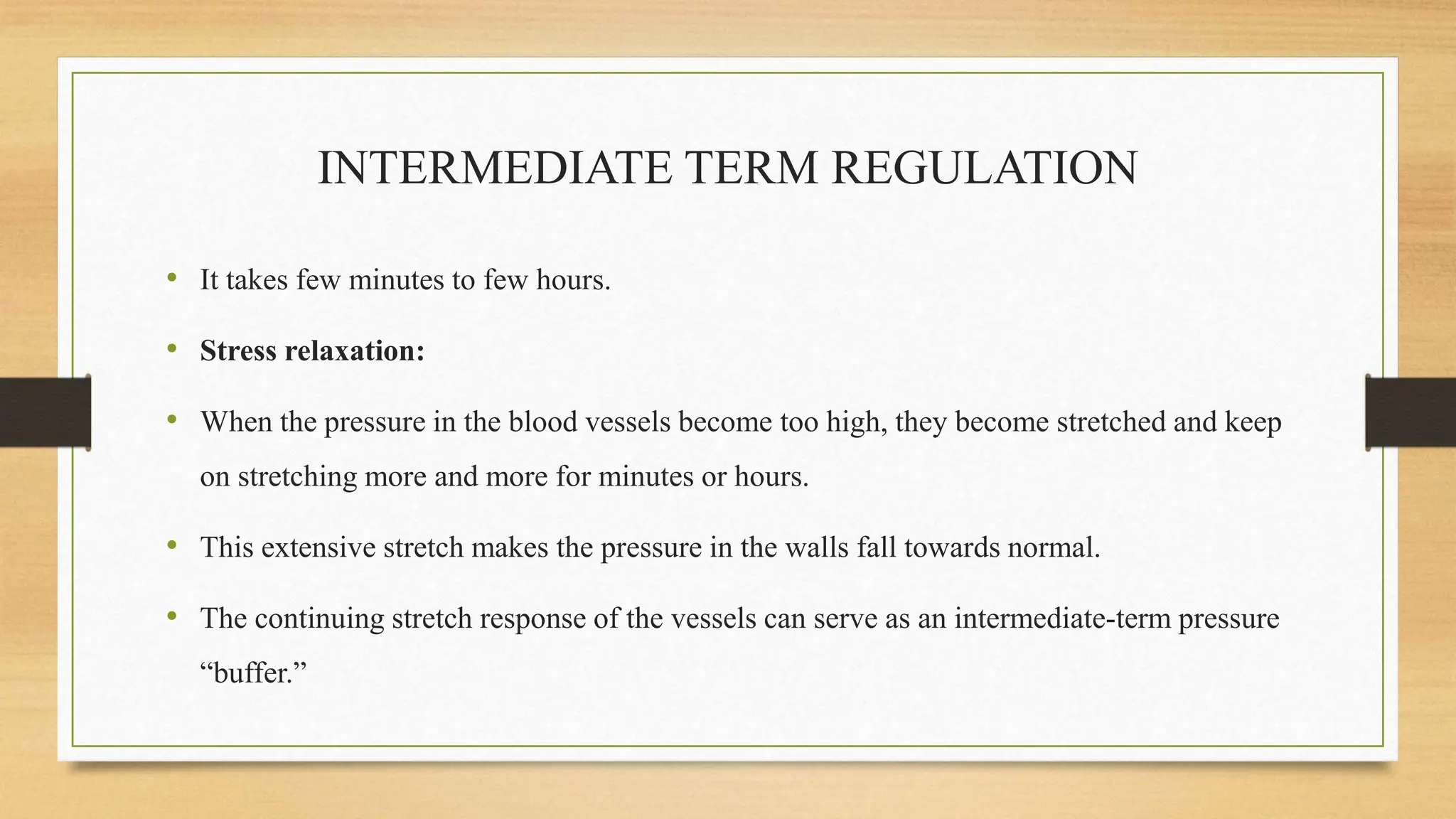 Physiology of Blood Pressure - Regulation | PPTX