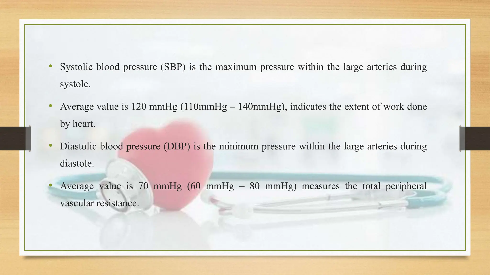 Physiology of Blood Pressure - Regulation | PPTX
