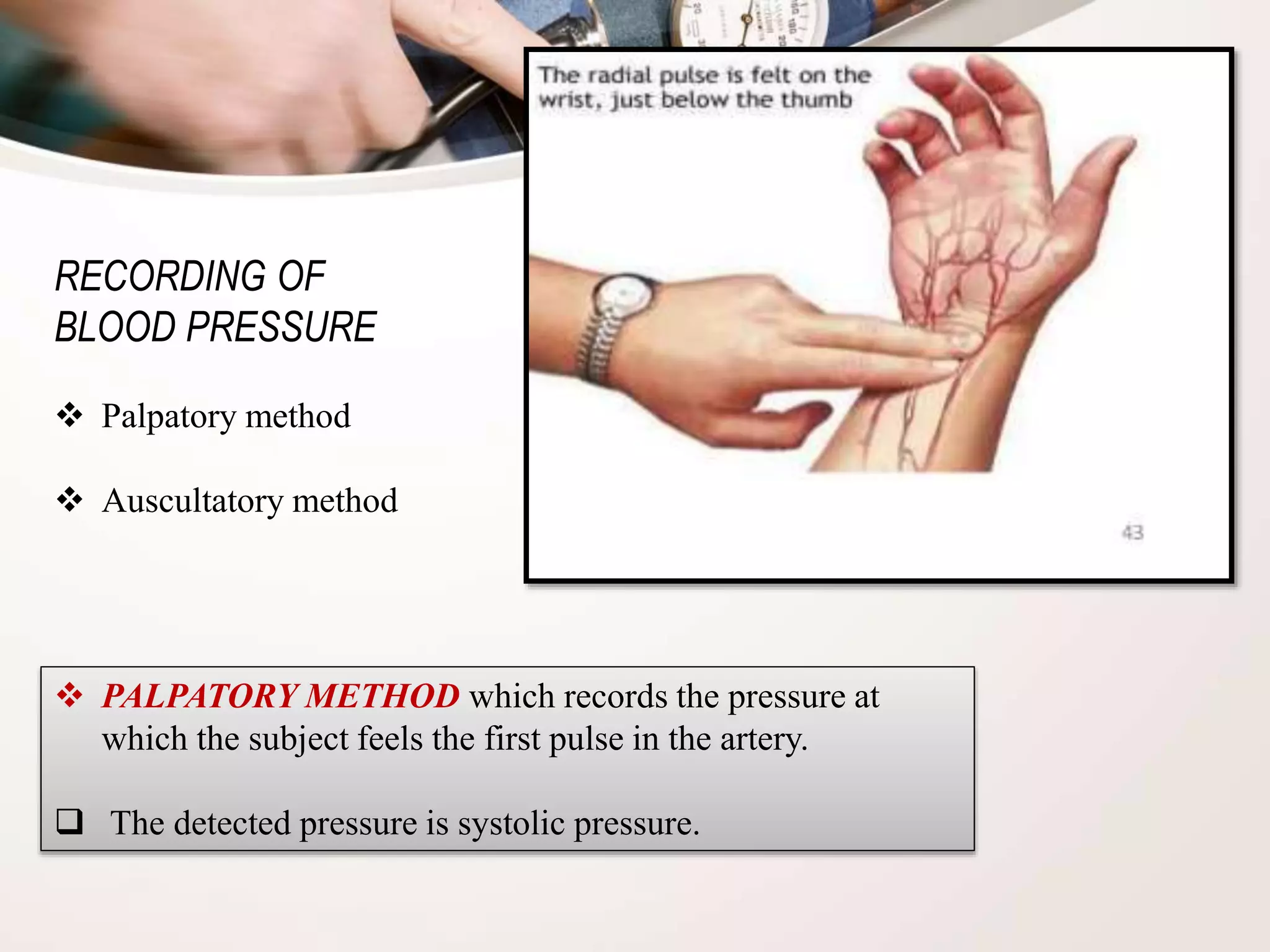 Blood pressure and its regulation | PPTX