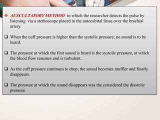 Blood pressure and its regulation | PPTX