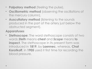Blood Pressure and its Regulation System.pptx