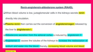 BLOOD PRESSURE AND REGULATION (RAAS).pptx