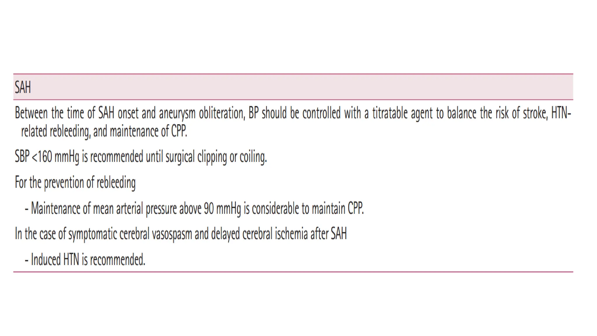 Blood pressure management in AIS for MT.pptx