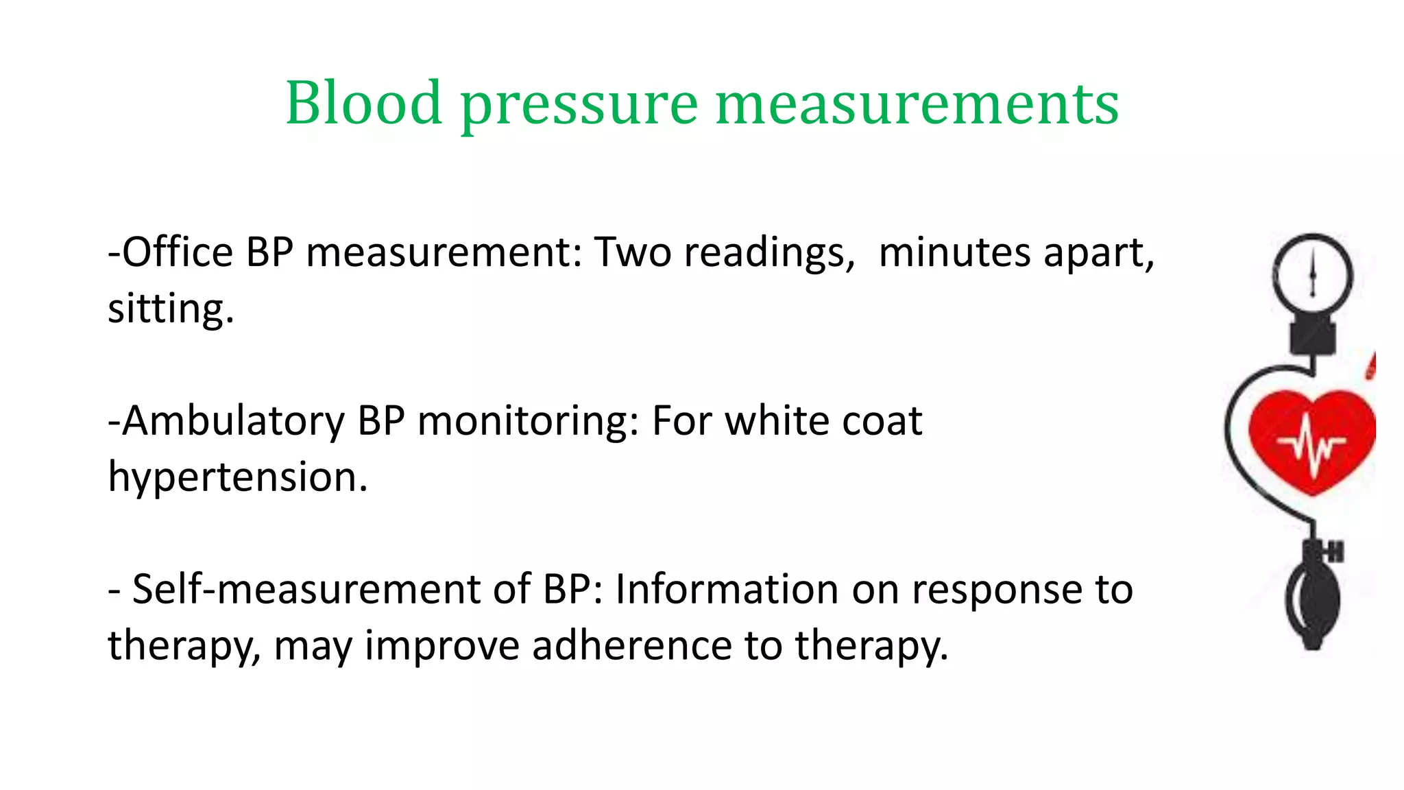 Blood pressure measurement | methods | calculations |common problems ...