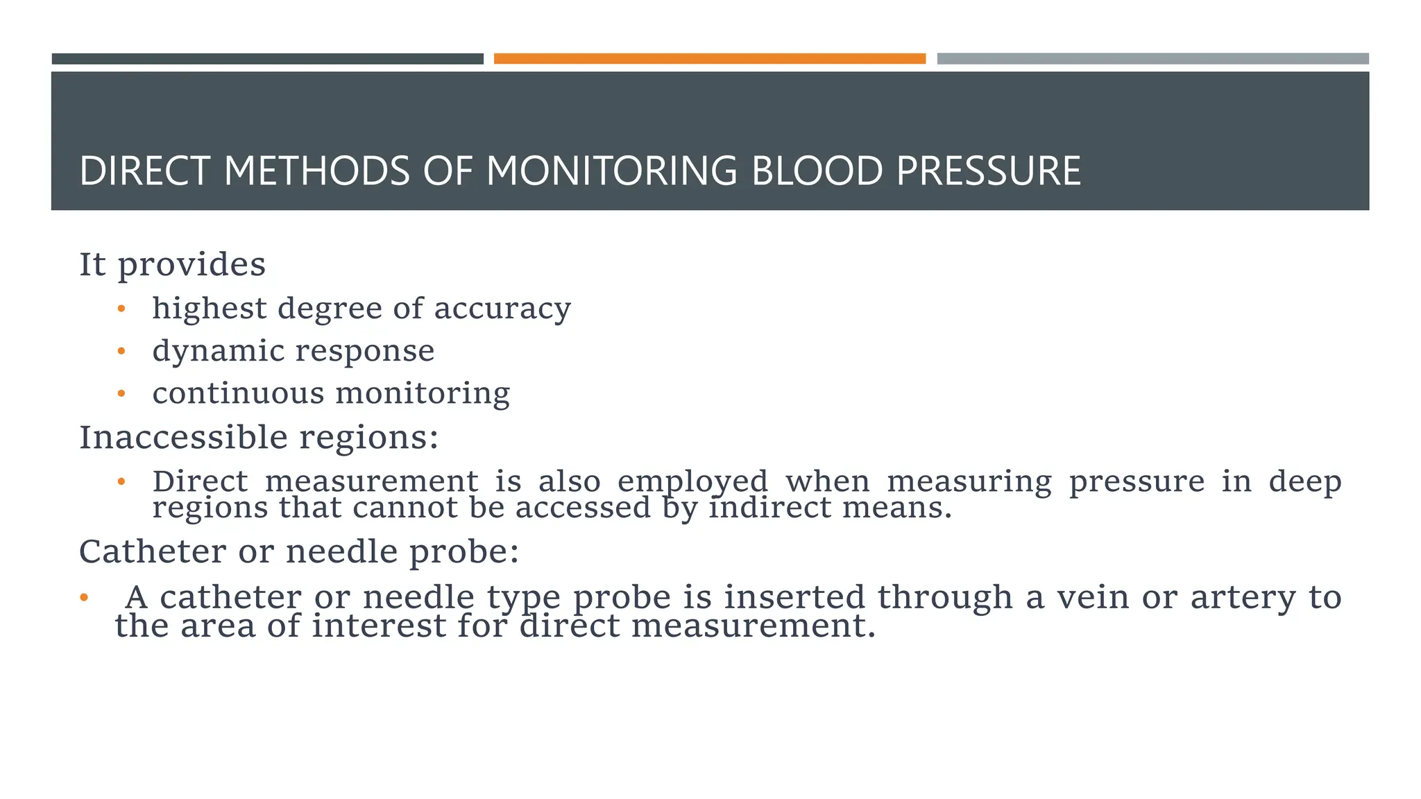 Types of Blood Pressure Measurement Techniques | PPTX
