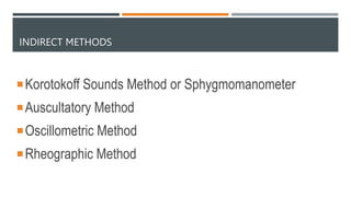 Types of Blood Pressure Measurement Techniques | PPTX