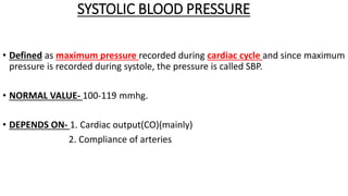 blood pressure measurment for mbbs students | PPTX