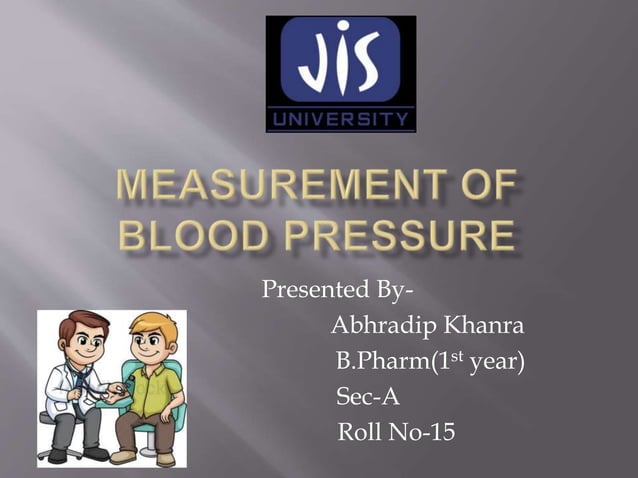 Blood Pressure Ppt 1st Sem PPT blood-pressure-ppt-1st-sem-ppt