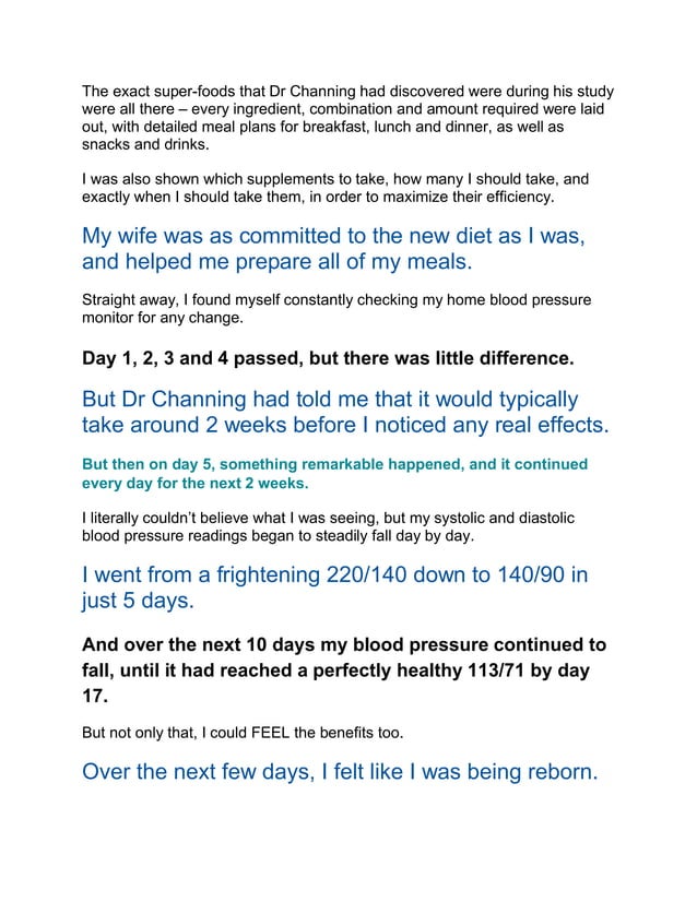 Blood pressure protocol | PDF | Heart and Cardiovascular Diseases ...