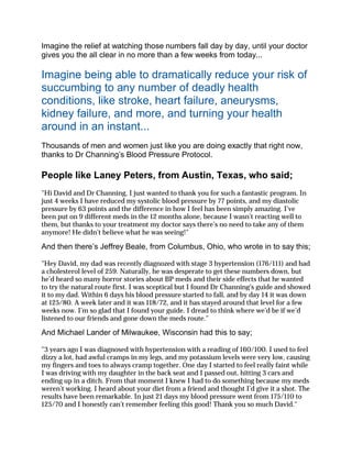 Blood pressure protocol | PDF