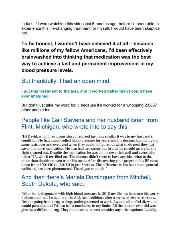 Blood pressure protocol | PDF | Heart and Cardiovascular Diseases ...