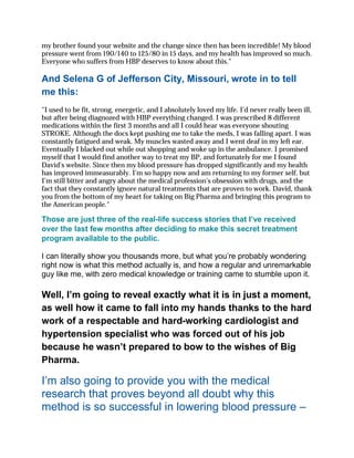 Blood pressure protocol | PDF