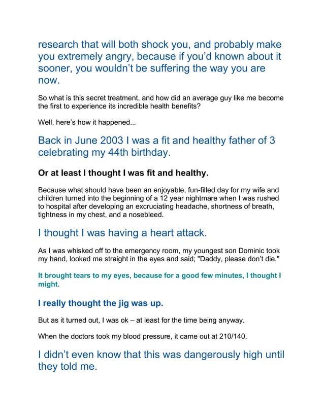 Blood pressure protocol | PDF | Heart and Cardiovascular Diseases ...