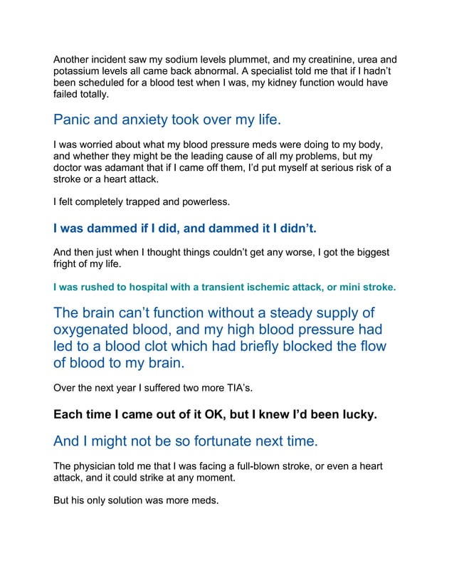 Blood pressure protocol | PDF | Heart and Cardiovascular Diseases ...