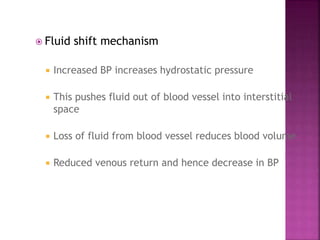 Blood pressure regulation | PPTX