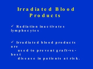 Blood Products | PPT