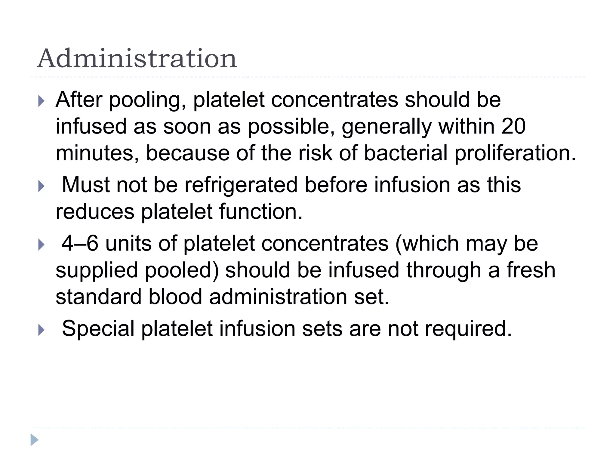 Blood products separation and quality control | PPTX