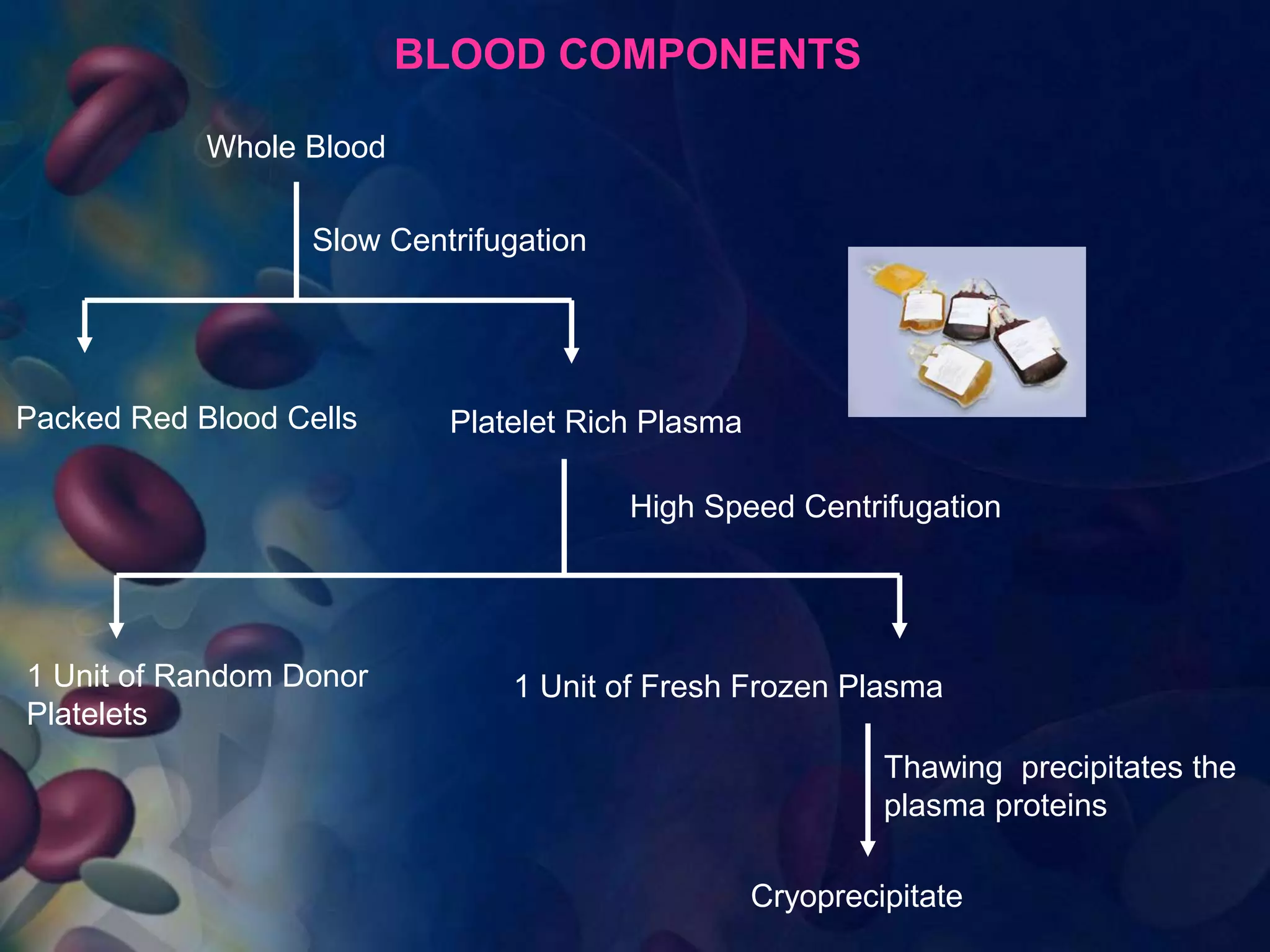 Blood products | PPTX
