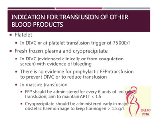 Blood products 2016 | PPTX | Blood Disorders | Diseases and Conditions