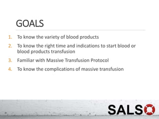 Blood Products 2018 | PPT