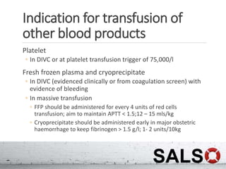 Blood Products 2018 | PPT