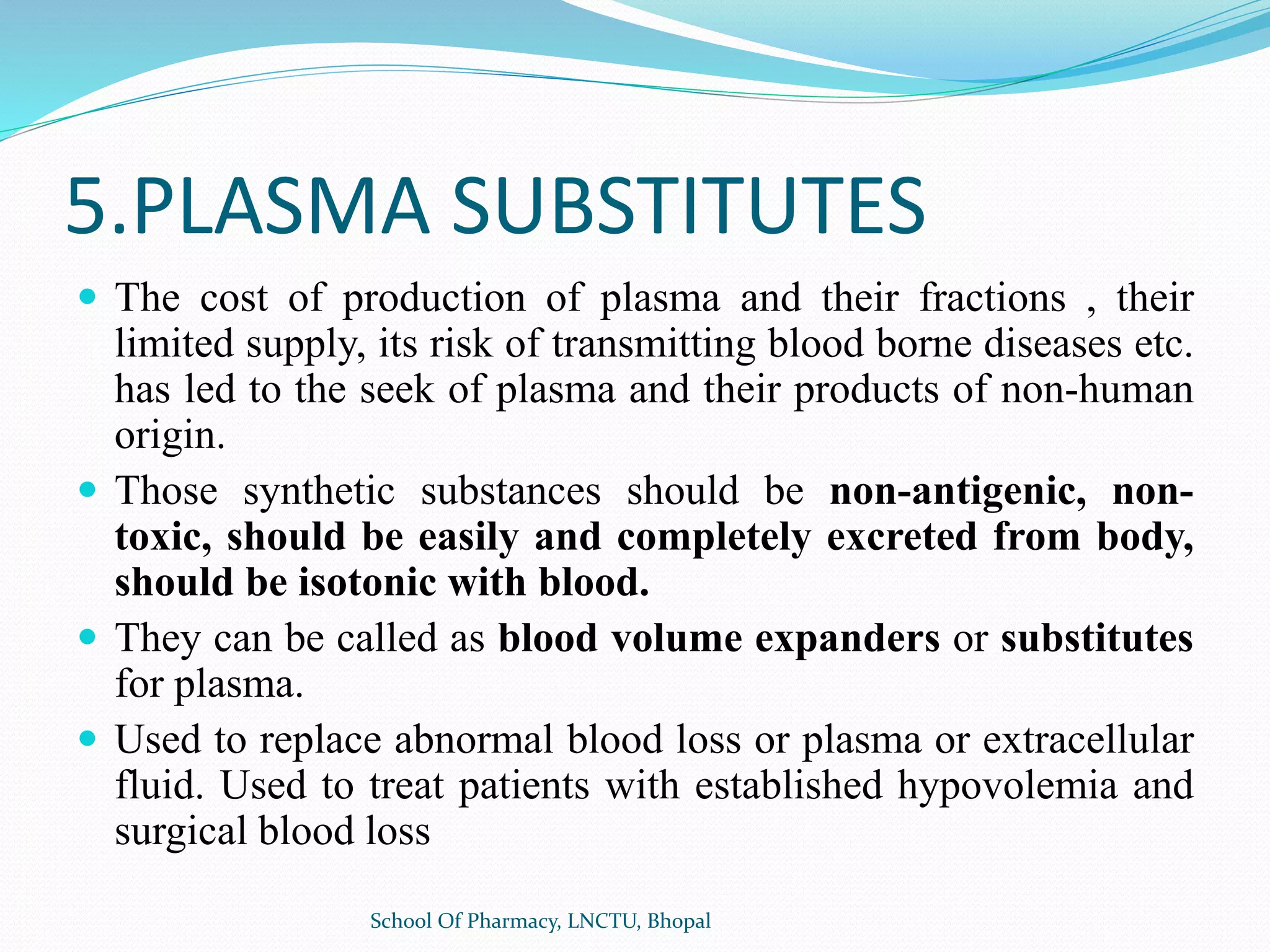 Blood products:Collection, Processing and Storage of whole human blood ...