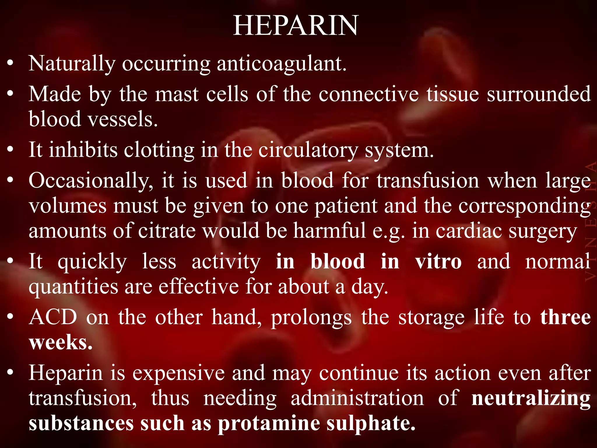 BLOOD PRODUCTS & PLASMA SUBSTITUTES | PPTX