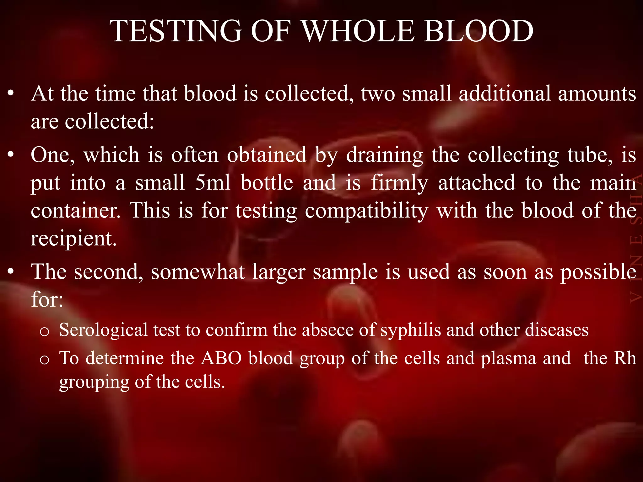 BLOOD PRODUCTS & PLASMA SUBSTITUTES | PPTX