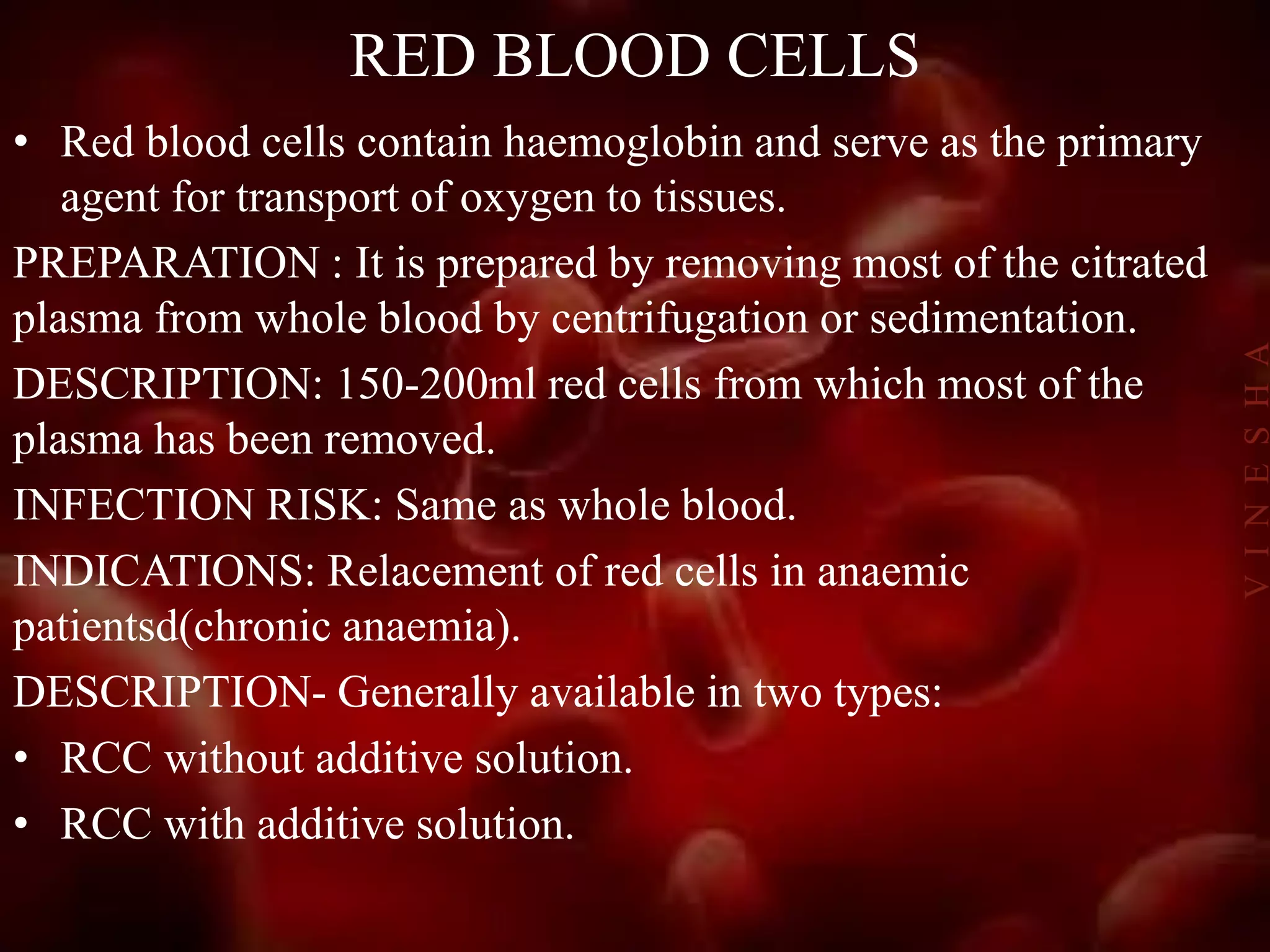 BLOOD PRODUCTS & PLASMA SUBSTITUTES | PPTX