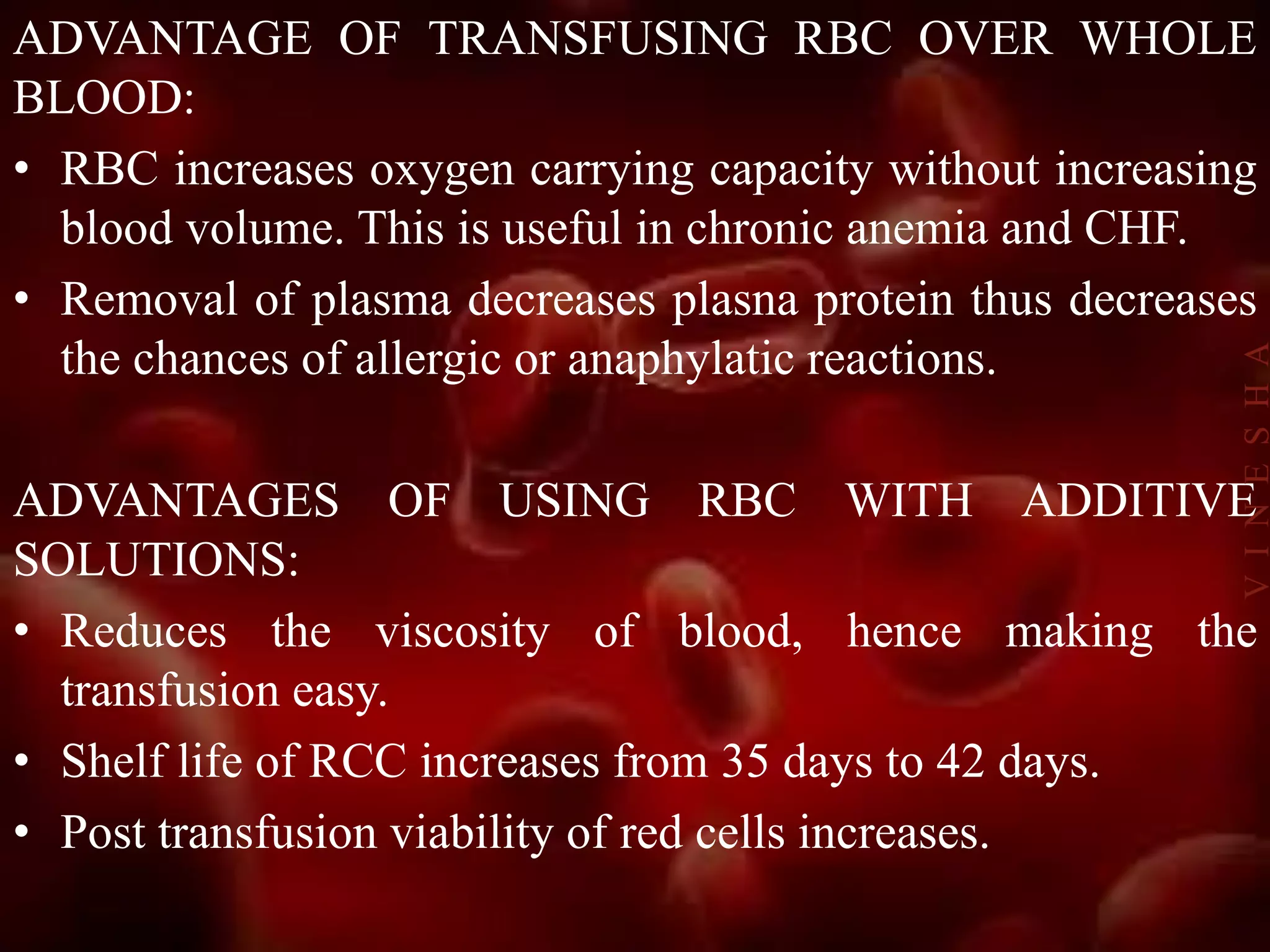 BLOOD PRODUCTS & PLASMA SUBSTITUTES | PPTX