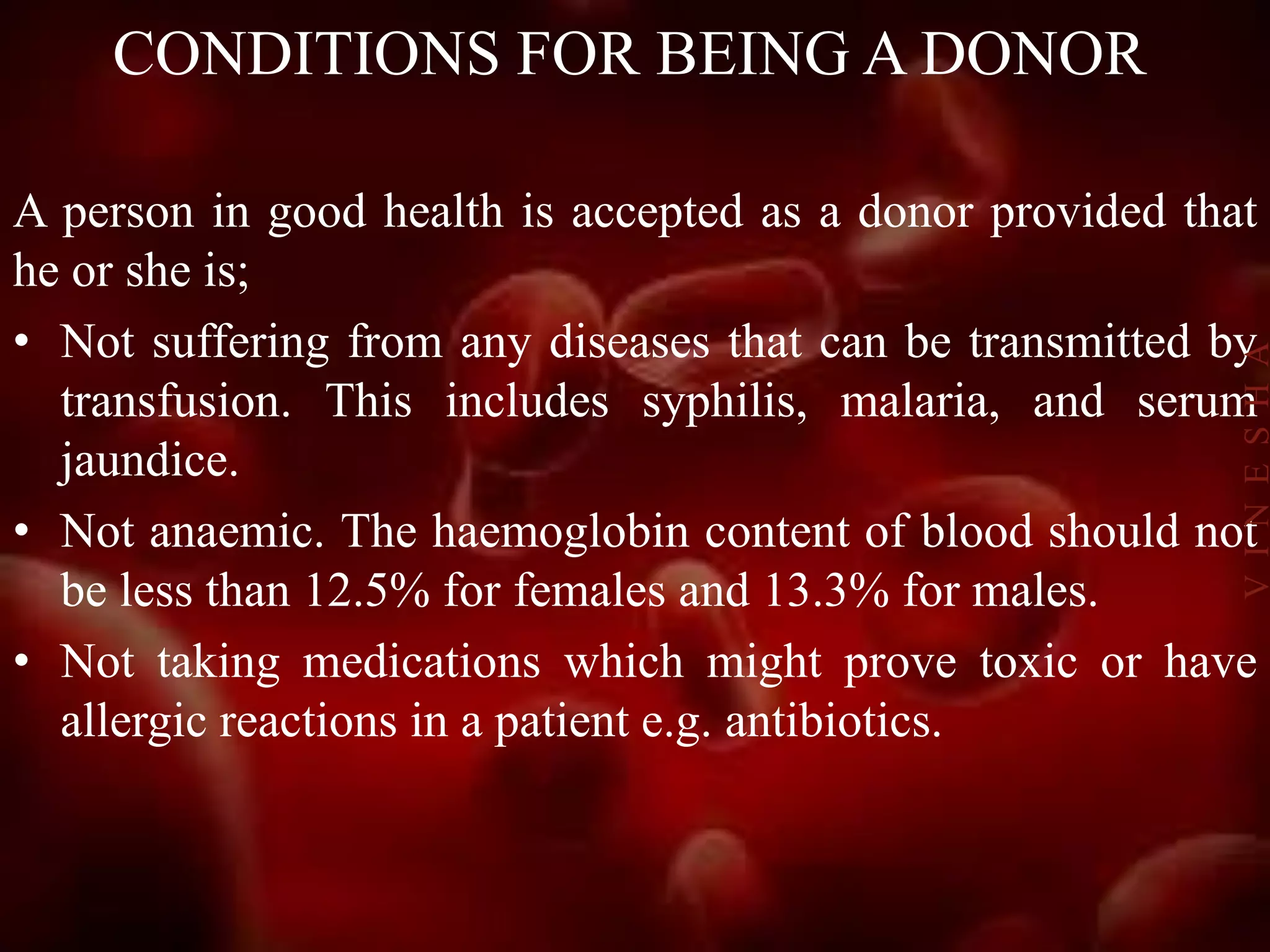 BLOOD PRODUCTS & PLASMA SUBSTITUTES | PPTX
