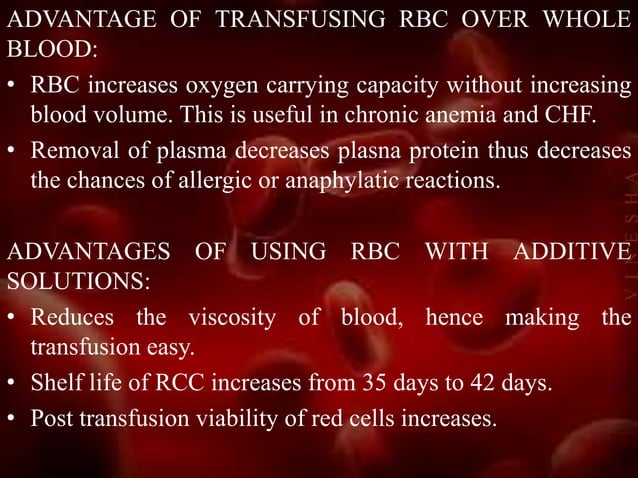 BLOOD PRODUCTS & PLASMA SUBSTITUTES | PPTX | Blood Disorders | Diseases ...